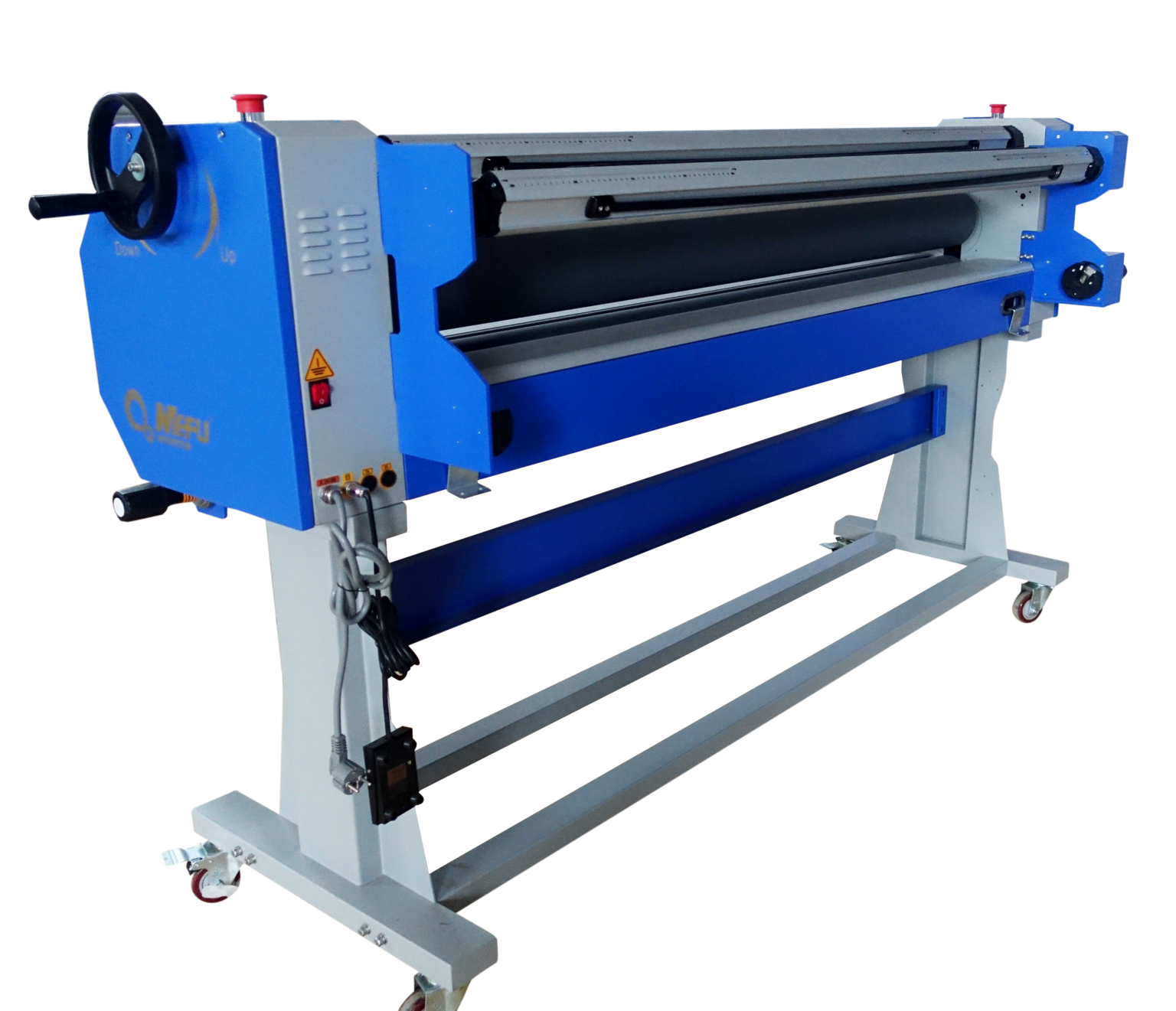manual lift roll laminator for signage width of 160cm--ZHENGZHOU MEFU ...